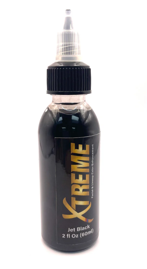 XTREME facial & lineup color enhancement jet black semi color 2fl oz