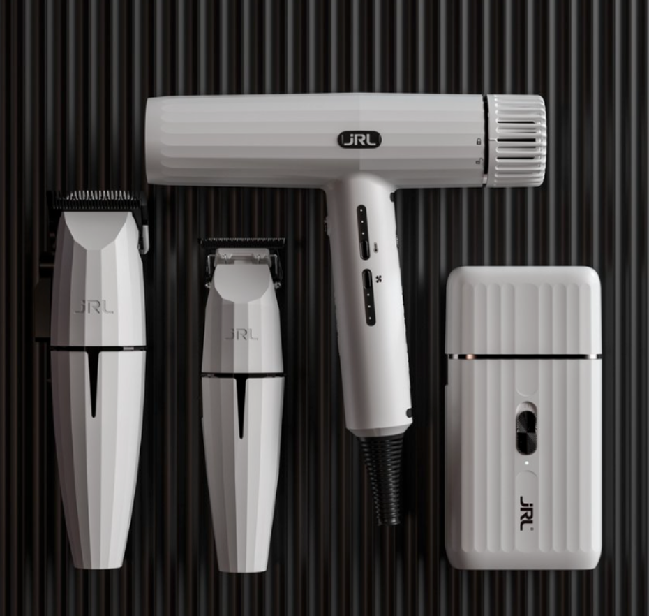 JRL PROFESSIONAL GHOST #3 CORDLESS COMBO CLIPPER, TRIMMER , SHAVER & B